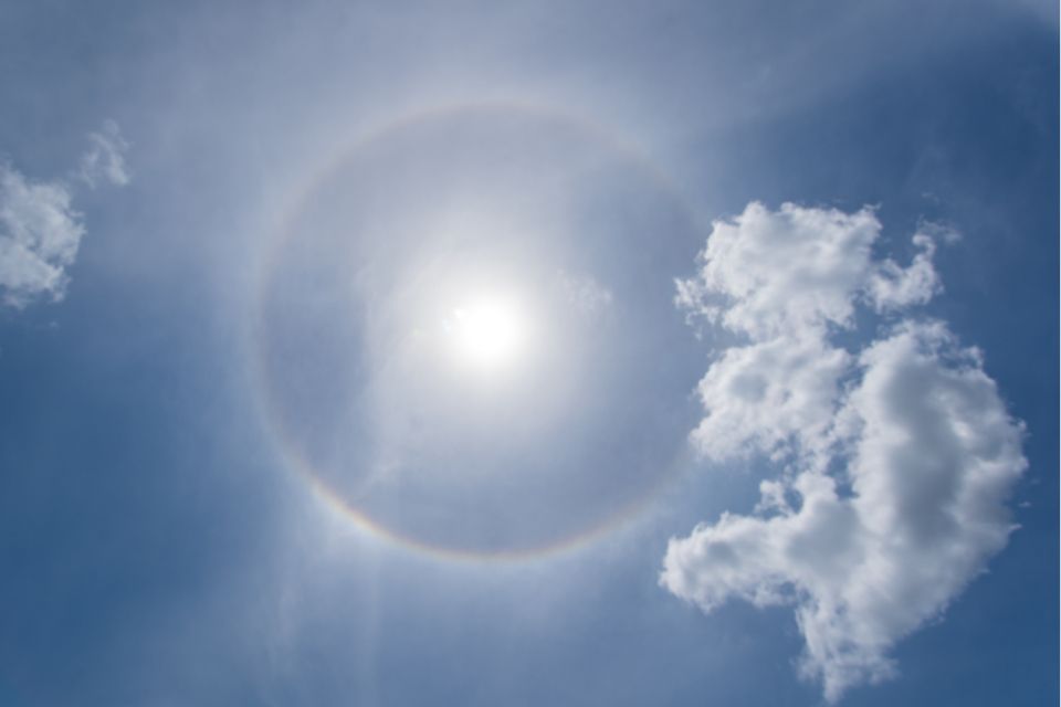 У Хмельницькому спостерігали рідкісне явище - сонячне гало - vsim.ua