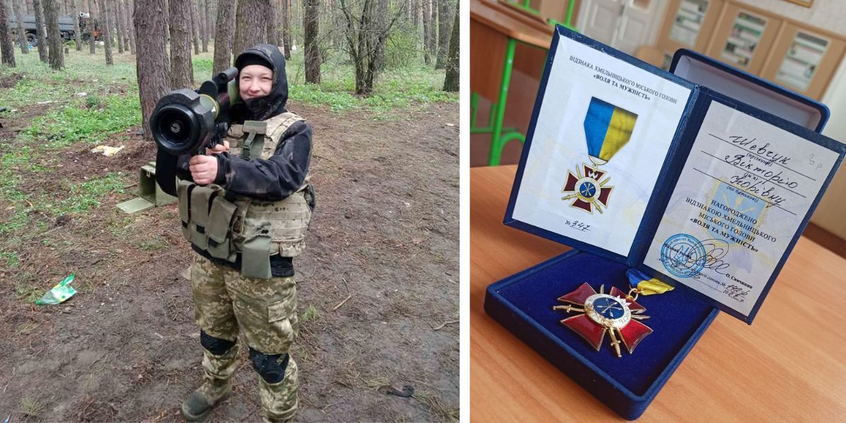 Хмельничанку нагородили за бій під Слов’янськом - vsim.ua