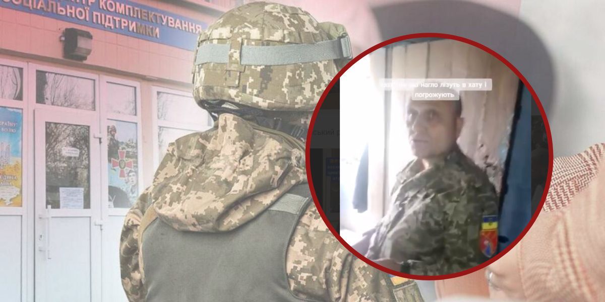 Воєнкоми вдерлися до приватного будинку в Деражні - vsim.ua