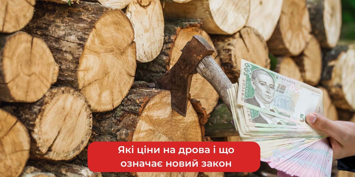 Які ціни на дрова і що означає новий закон - vsim.ua